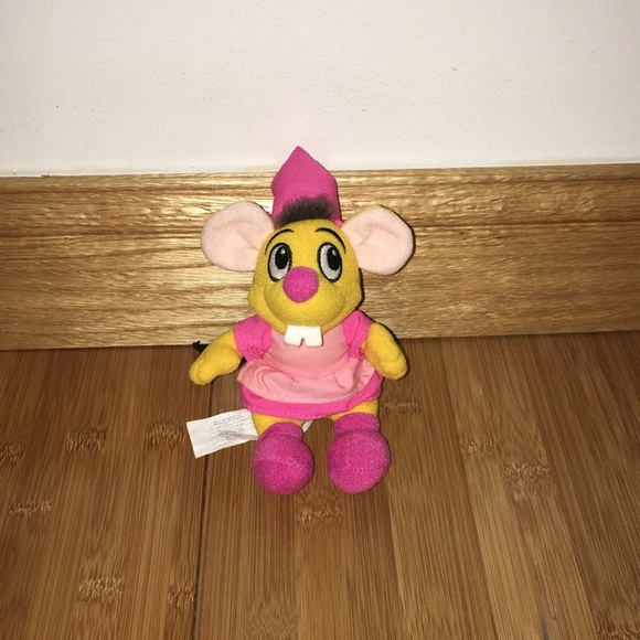 Disney | Toys | Disney Cinderella Suzy The Mice Plush | Poshmark
